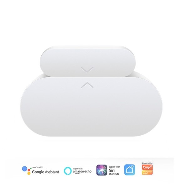 Quality White Zigbee Window Door Sensor Wifi Door Alarm System App Remote Control for sale