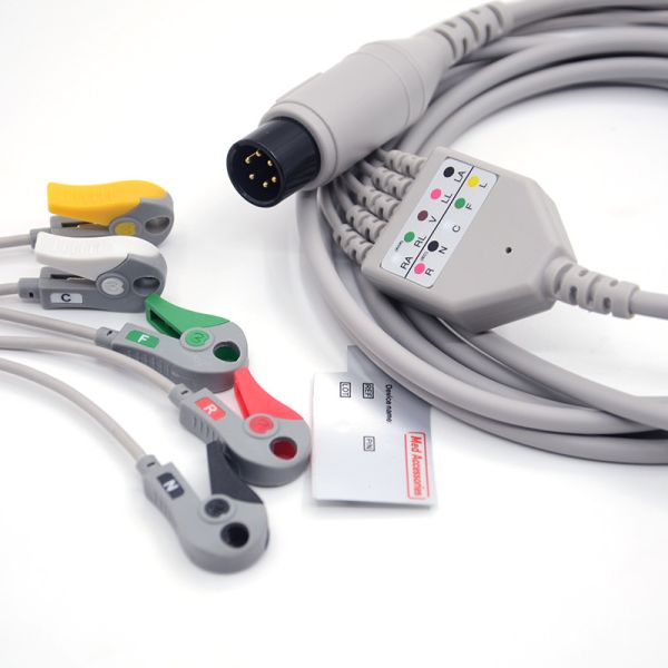 Quality Compatible Mindray Portable Spo2 Probe Sensor Round Connector Pulse Oximeter for sale