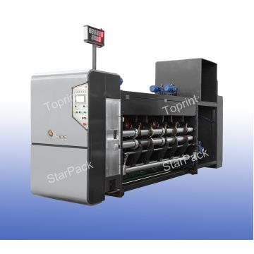Quality Automatic Flexo Printing Slotting Machine 350 Sheets/Min Fully Computerized for sale