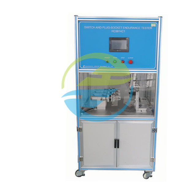 Quality Linear Stroke 100mm 3-Station Switch And Plug Socket Life Tester IEC Compliant for sale