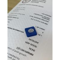 Quality 1.38ct Oval Cut Lab Grown Diamond CVD E VS1 EX VG N IGI Certificated for sale