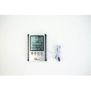 Quality 12 Months Battery Life Indoor Outdoor Thermometer Weather Station Mold Indicator for sale