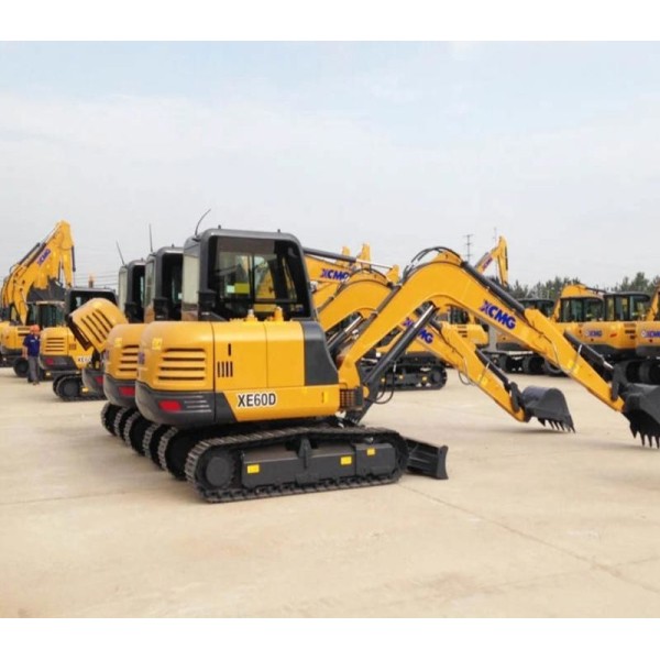 Quality XE60D XCMG Excavator Used 2015 Year Pre Owned Excavator for sale