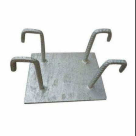 Quality 8mm Electroplating Embedded Steel Plate Concrete Slab Architectural Sheet Metal Parts for sale