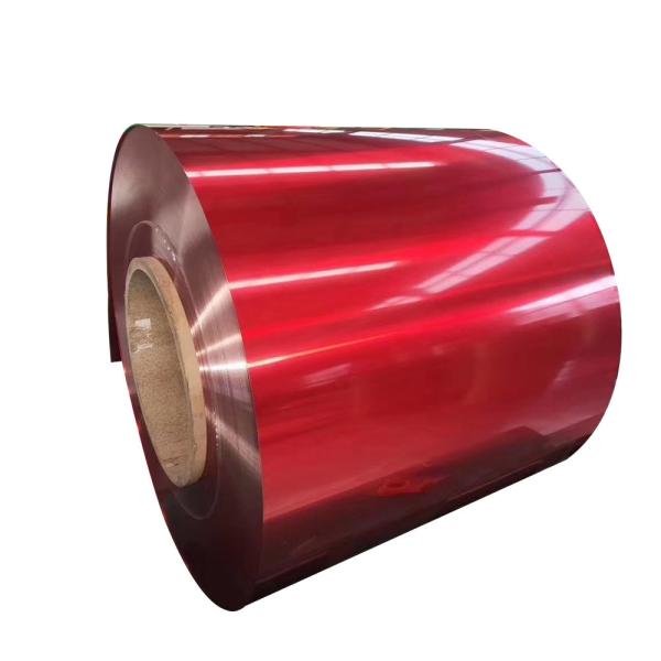 Quality Red RAL 600mm PPGI Coil MTC Prepainted Galvanized Steel Coil for sale