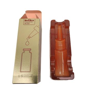 Quality Foldable Cardboard Packing Boxes Kraft Custom With Gold Foil for sale