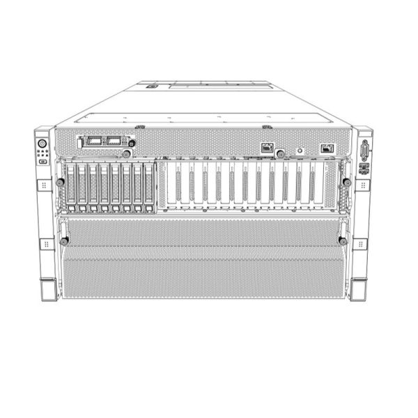 Quality Inspur NF5688 M6 8 of Nvidia A100 GPU Data Center 6u Rack Server without Private for sale