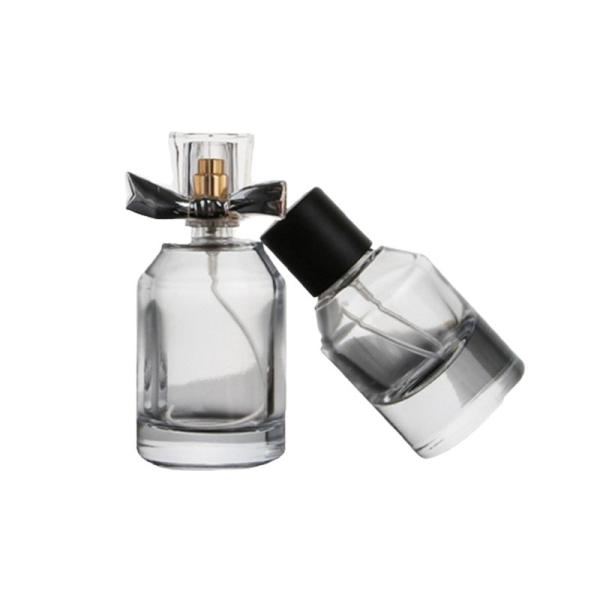 Quality Custom Cylindrical Perfume Round Press Bottle 30ml Cosmetic Packaging Spray for sale