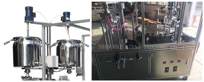 28 Pieces Per Minute Lip Gloss Filling Machine with Servo Motor