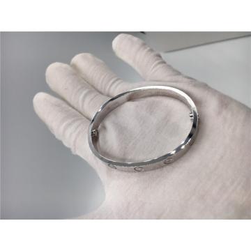 Girlfriend Luxury Diamond Jewelry Jewelry Love Bracelet 18k White Gold