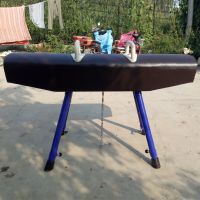 Quality Customized Logo Non-slip Portable Pommel Horse in Professional Gym with Durable for sale