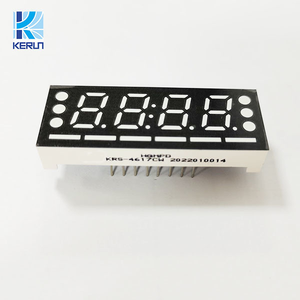 Quality High Brightness seven segment led display Common Cathod 4 Digits RoHS for sale