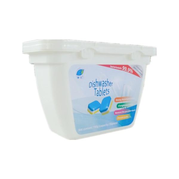 Quality Powerful Dishwasher Detergent Tablets for Eco Cleaning and Limescale Buildup for sale