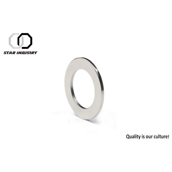 Quality Ring Shape Large Neodymium Magnets , Big Round Magnets D20 x d15 x 3mm for sale