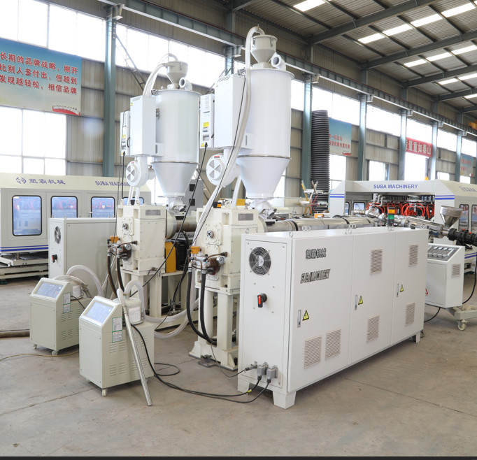 Quality Cable Protection High Speed Double Single Wall Corrugated Pipe Production Line for sale