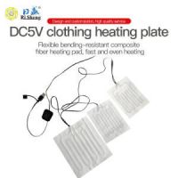 Quality RSHP-017 Lightweight 5V USB Heated Pad for Clothes Jacket Vest Convenient to for sale