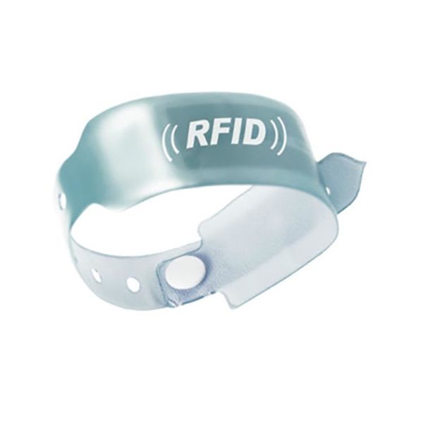 Quality Ultralight Ev1 PVC RFID Wristbands Waterproof RFID Tag Bracelet for sale