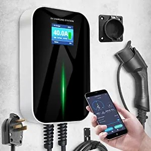 Quality 7kw AC Wall Mounted EV Charging Station With 2 Wallbox for sale