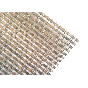 Quality Antique Plated finished Flat Architectural Wire Mesh For Cabinet Decoration for sale
