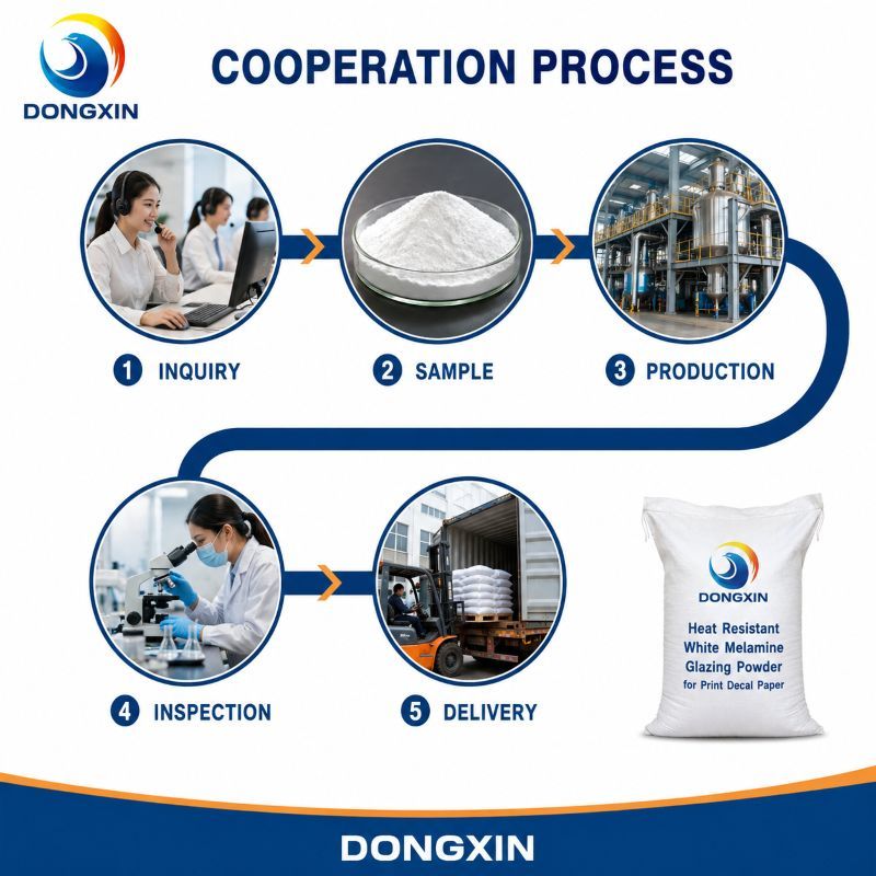 Quality Nontoxic Melamine Glazing Powder Eco Friendly Amino Molding Plastic Material for sale