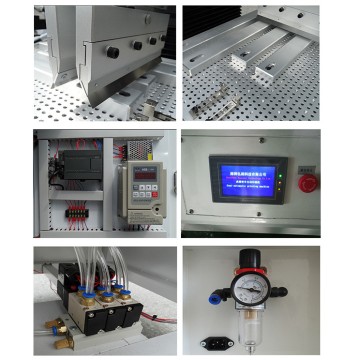 Quality 1.2M Led Light Printing Machine Semi Auto With Touch Screen Control for sale