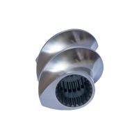 Quality High Wear Resistance Twin Screw Extruder Parts Single Flighted Screw Element For for sale