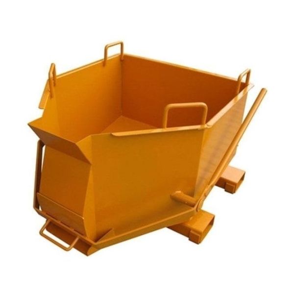 Quality 1500L Forklift Tipping Skip Concrete Equipment Parts Concrete Pouring Skip for sale