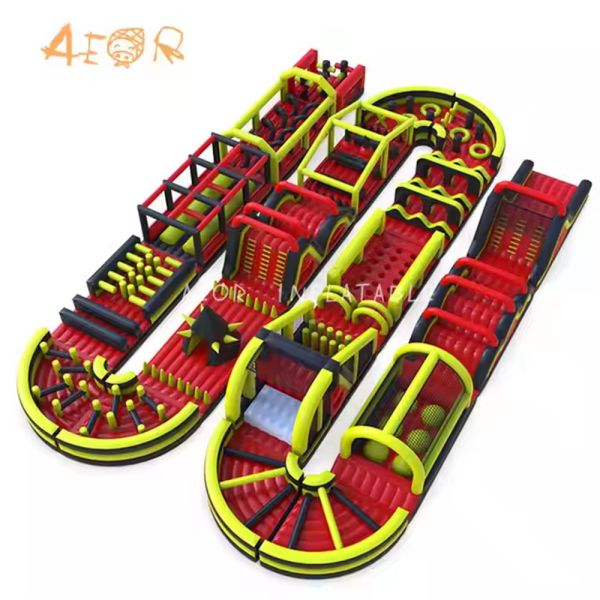 Quality Commercial Inflatable Obstacle Adult Competition Inflatable Obstacle Course Team Activity Challenge Inflatable Obstacle for sale