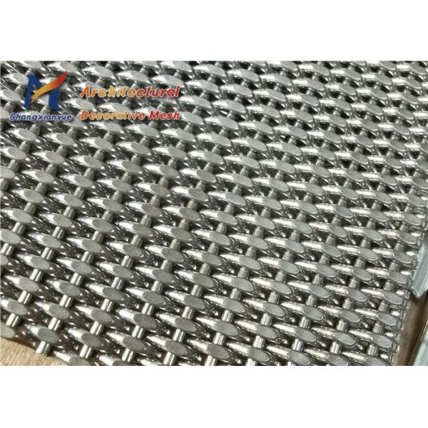 Quality Opaque Architectural Wire Mesh Panels 1.5mm Stainless Steel SS316 for sale