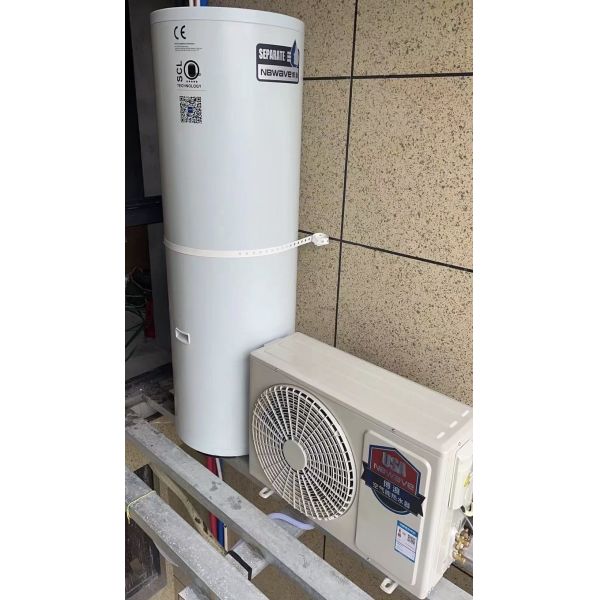 Quality DC Inverter Air Source Heat Pump Swimming Pool Heating Cooling Indoor Outside for sale