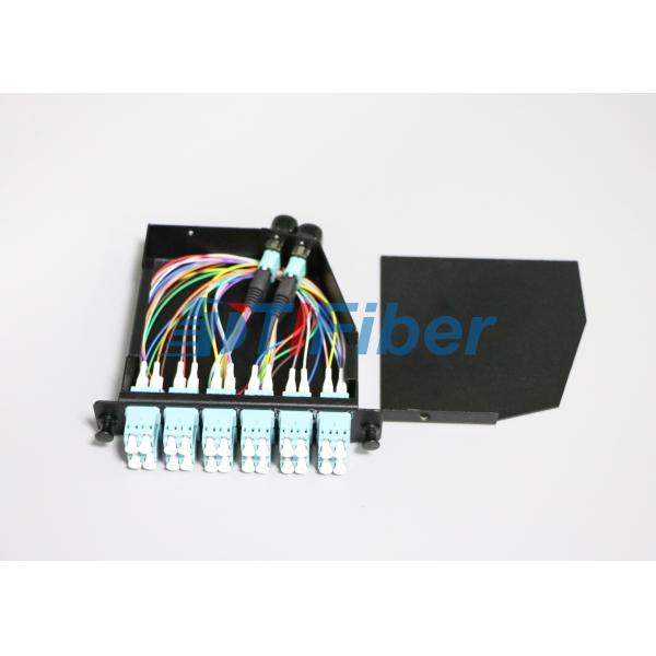 Quality 12 Core MTP / MPO Fiber Cassette Modules for 1U Fiber Optic Patch Panel for sale