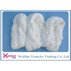 Quality High Tenacity Ring Spun Polyester Yarn / 100% Polyester Ring Twist Yarn Raw for sale