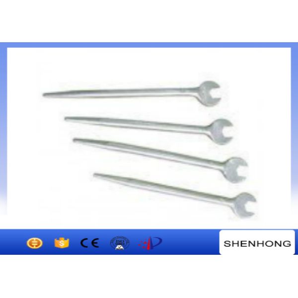 Quality 280 - 520mm Length Tower Erection Tools , Light Weight Sharp Tail Open - End for sale