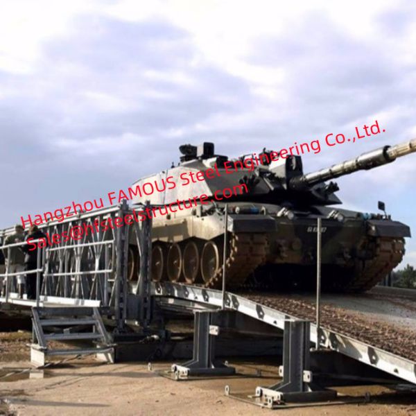 Quality Easy Installation 4.2m Width Military Bailey Bridge With Truss Structure for sale