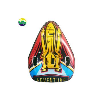 Quality Rocket triangle shape new design snowtube toy for kid winter sledge for sale