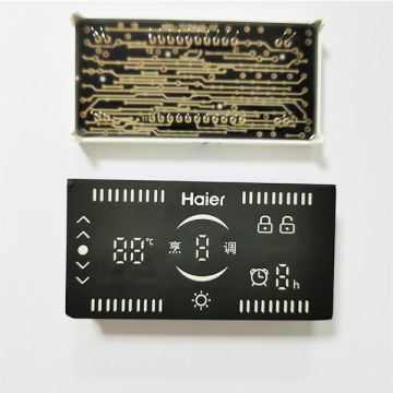 Quality Home Gas Cooking Custom LED Displays Panel 70*35mm Rosh Approved for sale