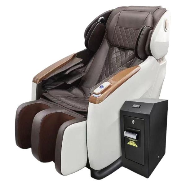 Quality Timing Control speed Rail Airport Commercial Shared Massage Chair Small Sofa Intelligent Scan Code Cinema PU Leather Sponge for sale