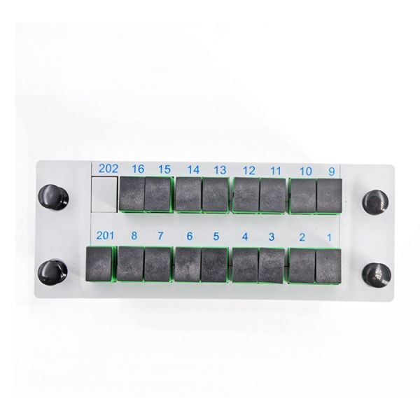 Quality LC Passive Fiber Optic PLC Splitter Small Box Network Pon Module Cassette for sale
