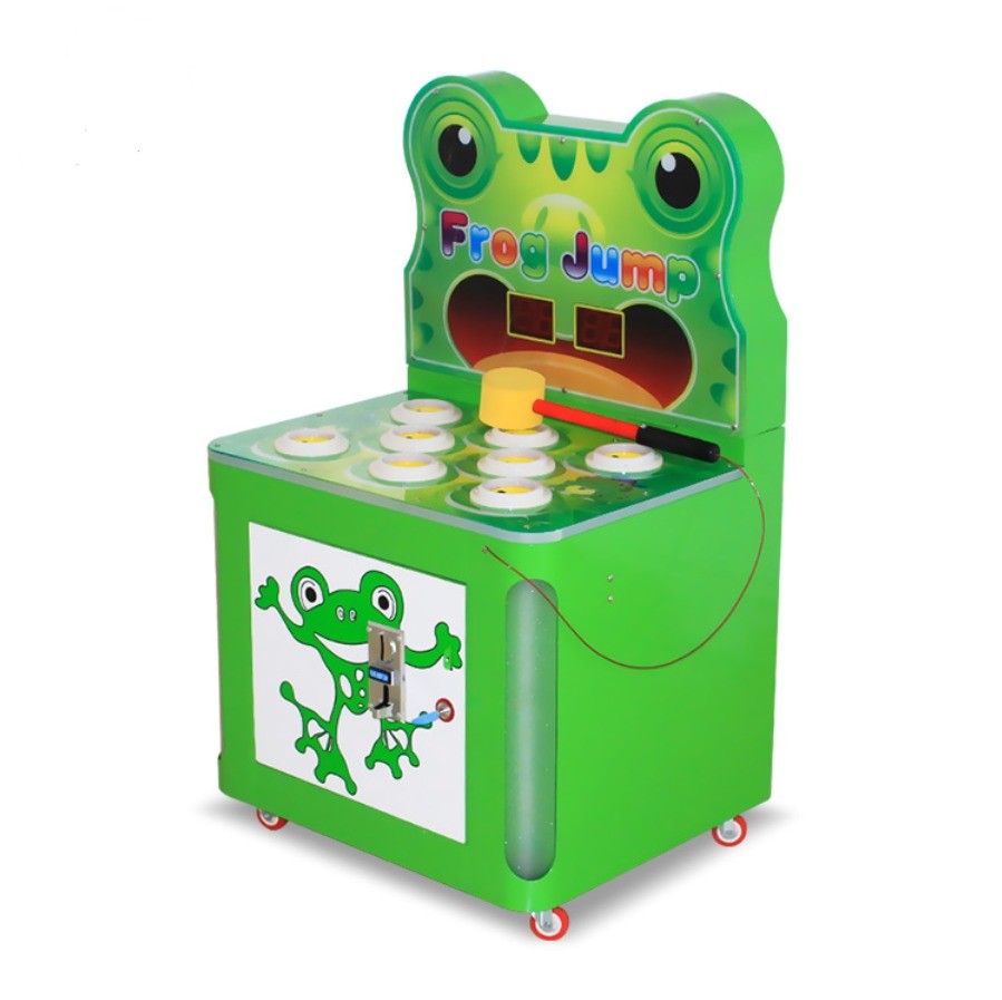 Quality Frog Arcade Hammer Game Machine Whack A Mole Toy 220V for sale