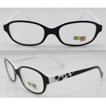 Quality White And Black Hand Made Acetate Optical Frames , Eye Optical Frames for sale