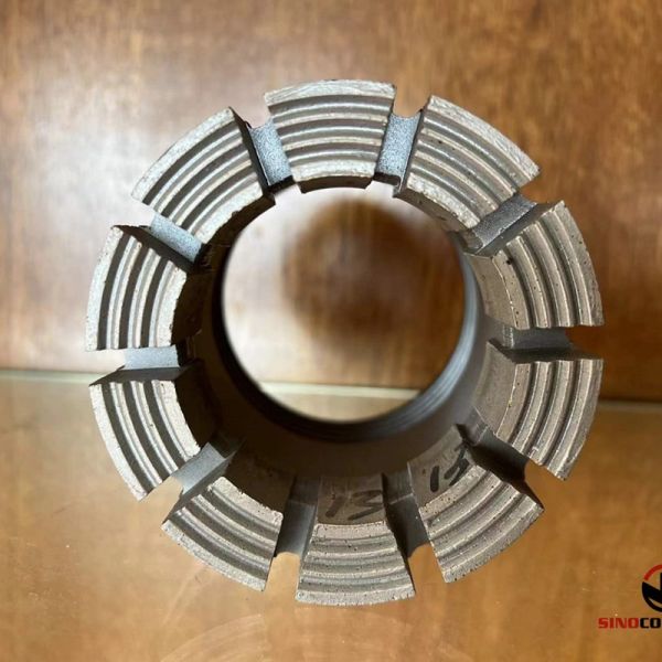 Quality HQ Impregnated Diamond Core Drill Bit For Drilling Hard Dense Formations for sale