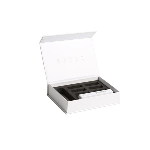 Quality Customized Coated Paper Book Shape Gift Magnetic Box With Insert For Perfume for sale