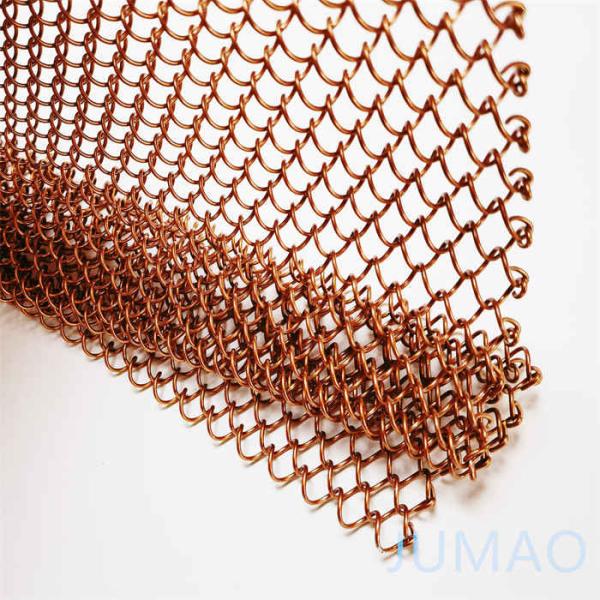 Quality ODM Gold Mesh Curtains Metal Drapes For Hotel Club for sale