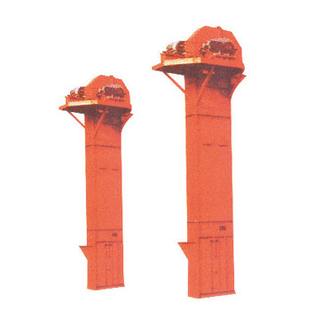 Quality Robust Chain Bucket Elevator Vertical Conveying Solution For Abrasive Materials for sale