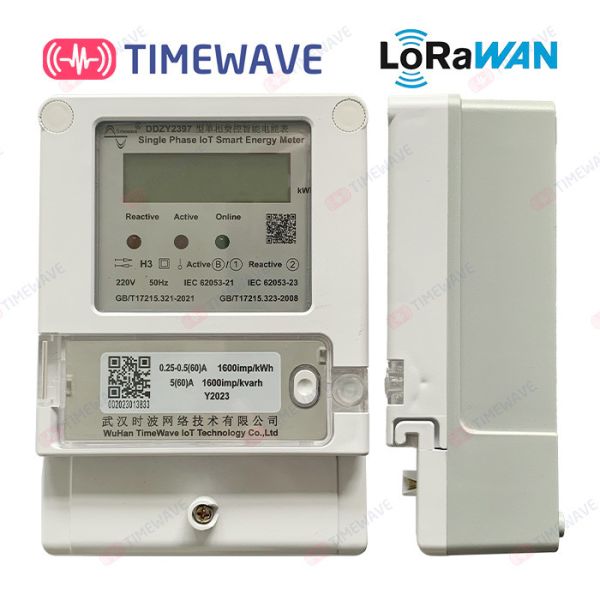 Quality Smart LoRaWAN Energy Meter Wireless Single Phase Power Meter Insulation for sale