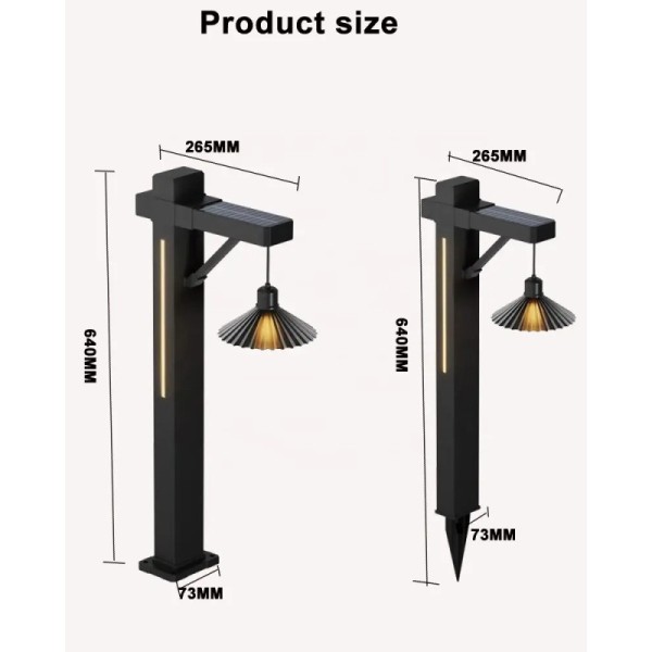 Quality IP65 Solar LED Path Light 2700K / 6500K Solar Garden Path Light for sale
