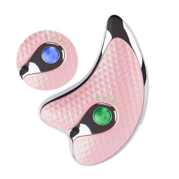 Quality Rechargeable Heated Electric Gua Sha Massager Vibrating Lifting for sale