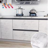 Quality Wallpapers Marble PVC Film Kitchen Cabinet Wallpaper Waterproof Self Adhesive for sale