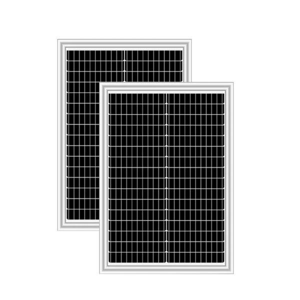 Quality 5BB 40w Monocrystalline Solar Panel Customized For Street Light Flashing Light for sale