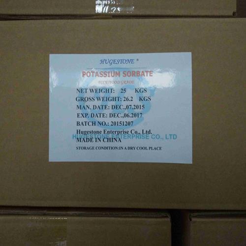 100% Purity Food Additives Potassium Sorbate